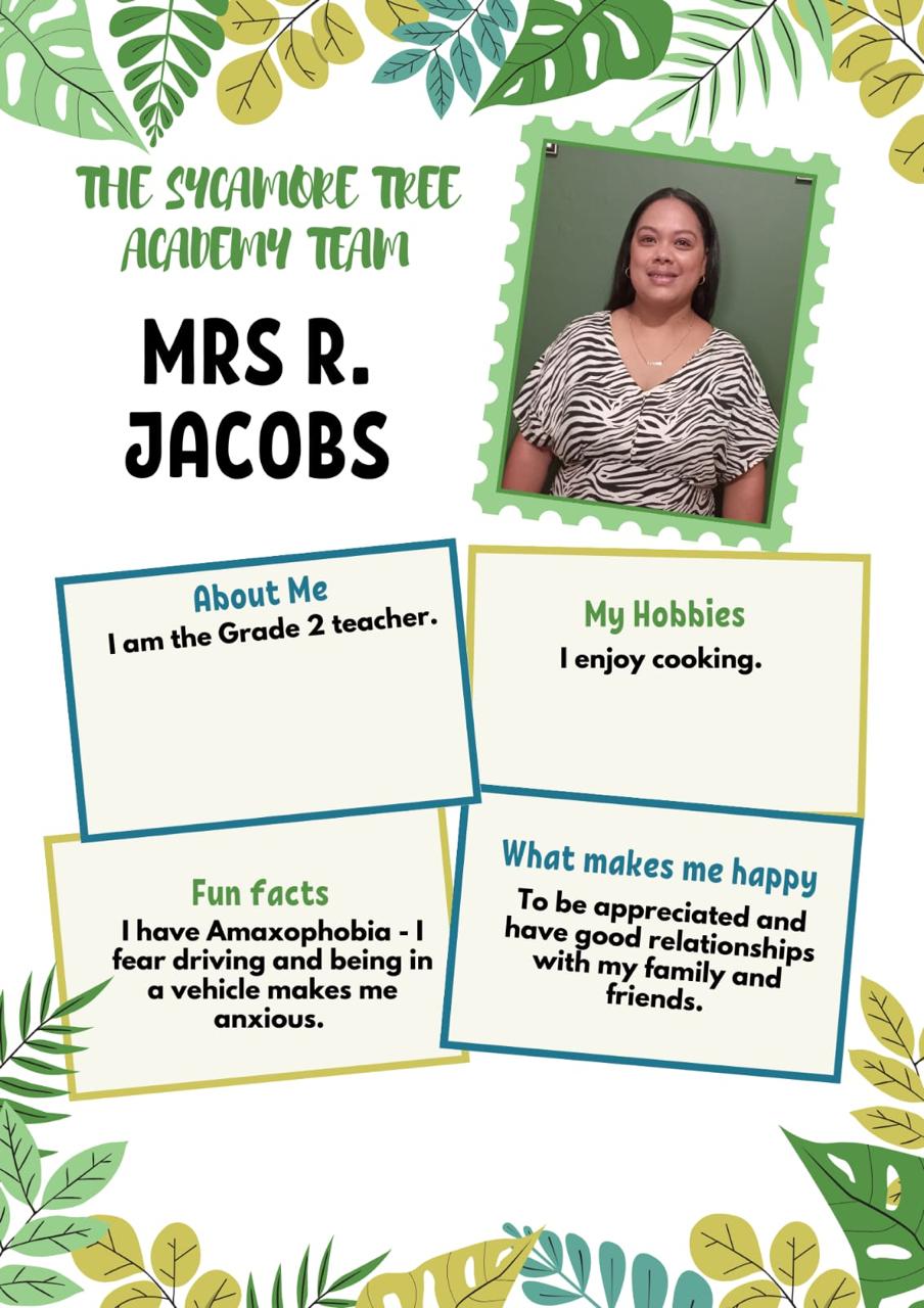 Meet the staff – The Sycamore Tree Academy